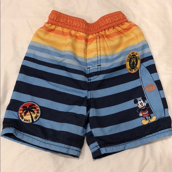 Disney | Swim | Disney Baby Mickey Mouse Swim Trunks | Poshmark